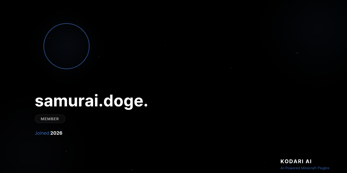samurai.doge. - Kodari AI | Kodari AI